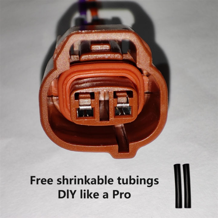 【COD】 2 pins 6189-0033 ECT engine coolant temperature sensor socket for ...