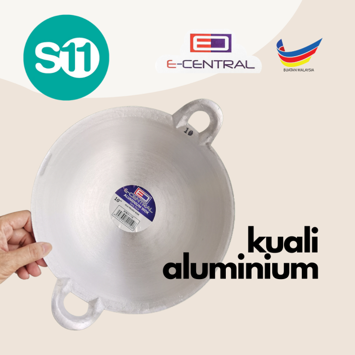 S11 x E-CENTRAL Cap Helang Kuali Aluminium 10" - 15"/ Kwali / Polished ...