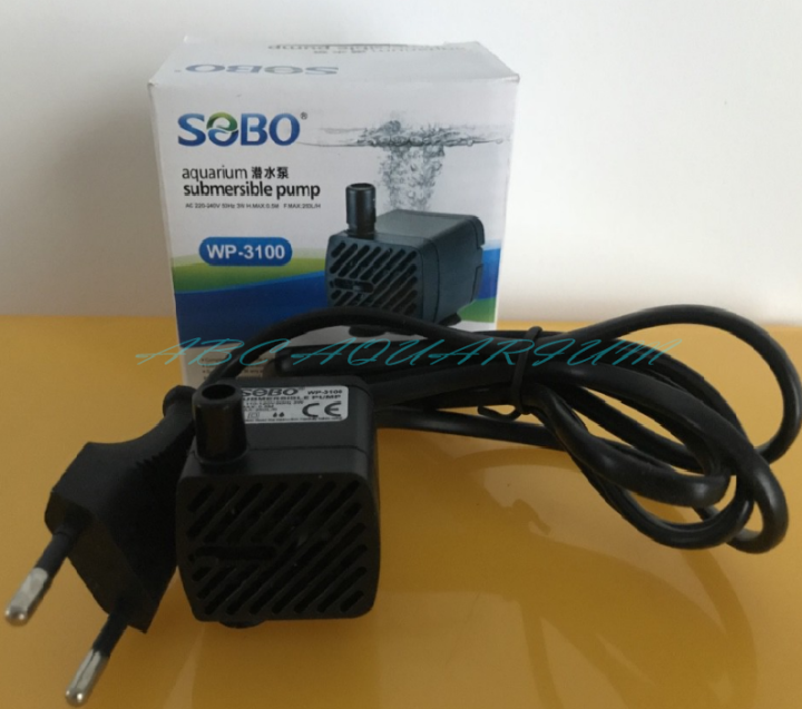 SOBO Aquarium Submersible Water Pump WP-3100 | Lazada