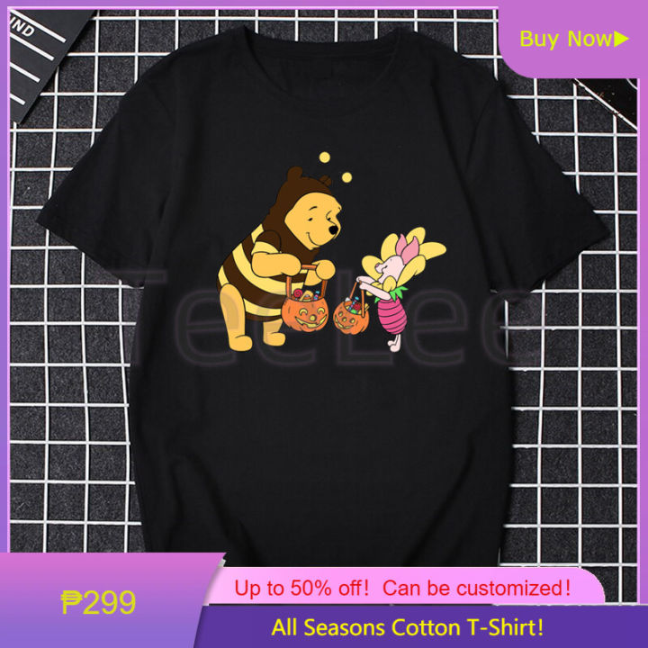 Mga Kababaihan ng Hot Cartoon Halloween T Shirt na ipininta ni Winnie ...