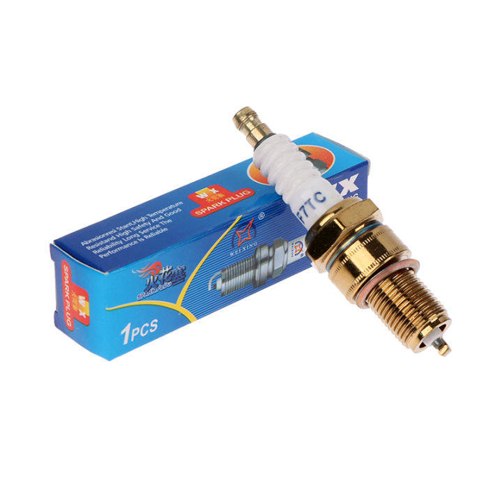 XUNYU Spark Plug F7TC for Generator Lawnmower Tractor Rototiller Water ...