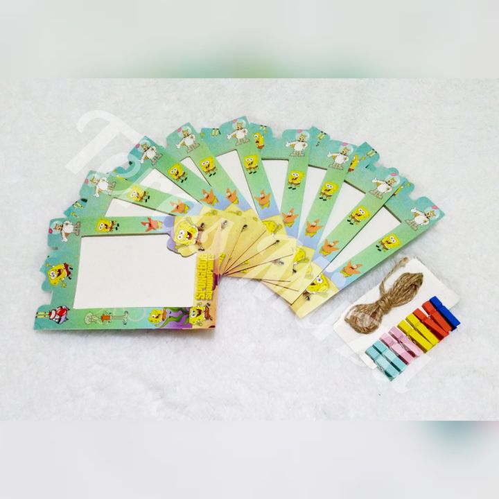 TR - Bingkai foto gantung karakter SPONGEBOB / Frame gantung / Bingkai ...