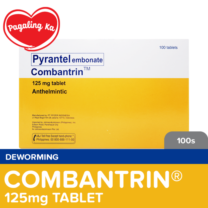 Combantrin Tablets 125mg - Deworming, Deworm | Lazada PH