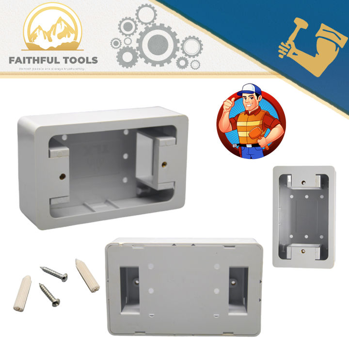 SWITCH BOX Surface Type PVC Utility Box | Lazada PH