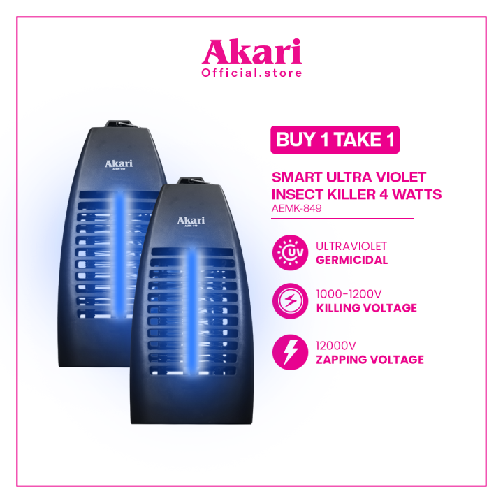 Akari Buy 1 Take 1 Smart Insect Killer for Outdoor and Indoor Use ...