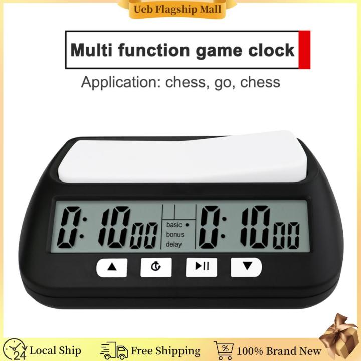[Ueb Flagship Mall]Professional Board Game Timer Count Up Down Chess ...