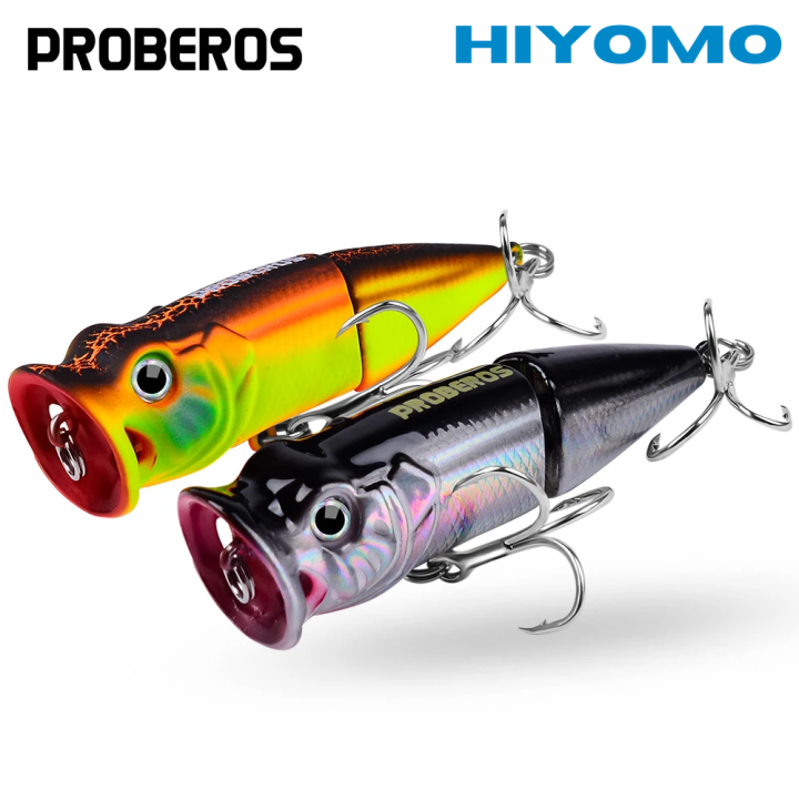 PROBEROS 1ชิ้นเหยื่อตกปลาแบบผิวน้ำเป็นปล้องๆ7.3ซม. 11.5ก. เหยื่อปลอม ...