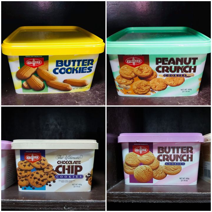 Fibisco Chocolate Chip Cookie / Peanut Crunch / Butter Cookie / Butter ...