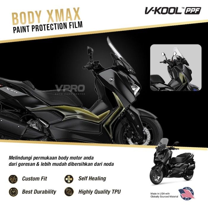 VKOOL PPF Body Motor Yamaha XMAX / Anti Gores Motor X-MAX 2024 | Lazada ...