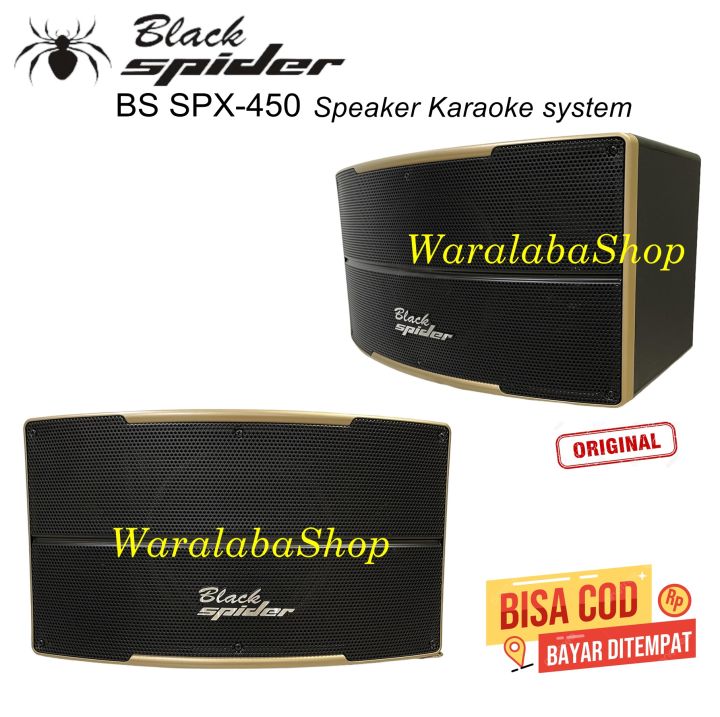 Speaker Passive BlackSpider Model BS SPX-450 10" 1 Set | Lazada Indonesia