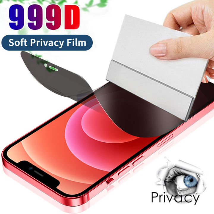 Privacy Hydrogel Film for Samsung S24 Ultra S23 S22 S21 S20 S10 Plus Ultra FE Note 20 A16 A55 ...