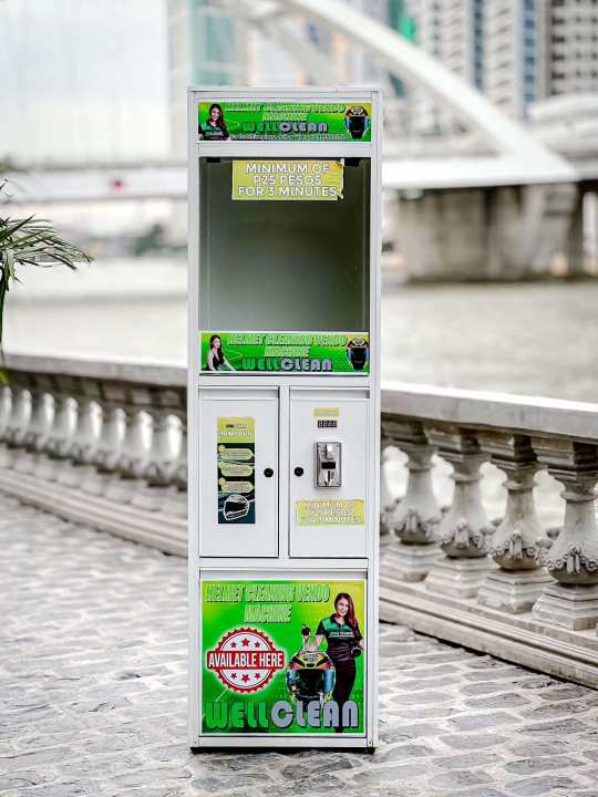 Well Clean Helmet Cleaning Vendo Machine | Lazada PH