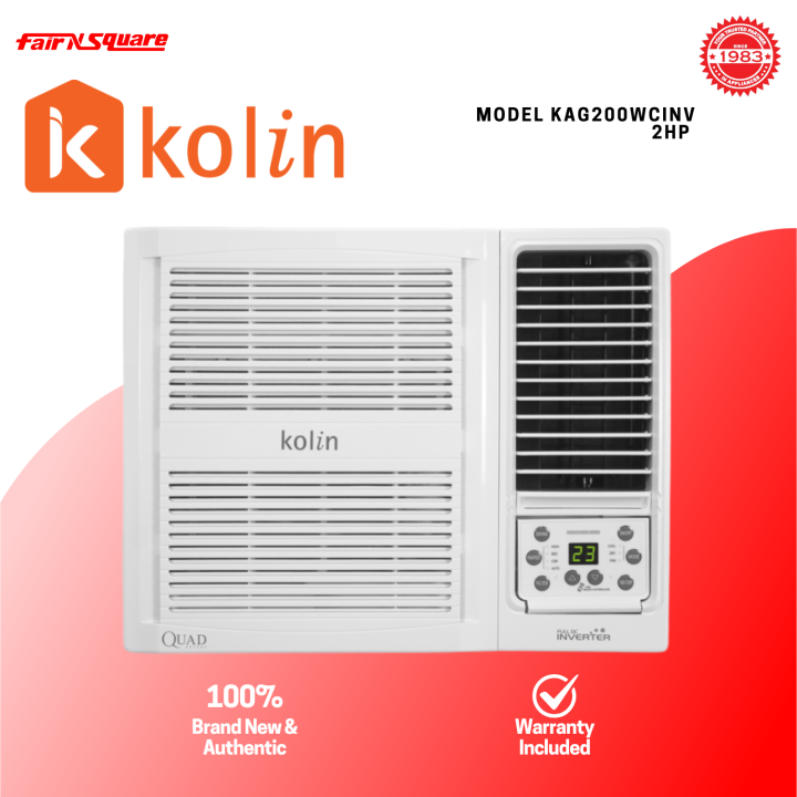 Kolin 2HP Full DC Inverter Window Aircon with Wifi QUAD Series ...