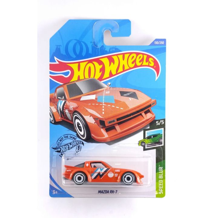 Hot Wheels Mazda Rx 7 Orange Tampo Hotwheels Lazada Indonesia
