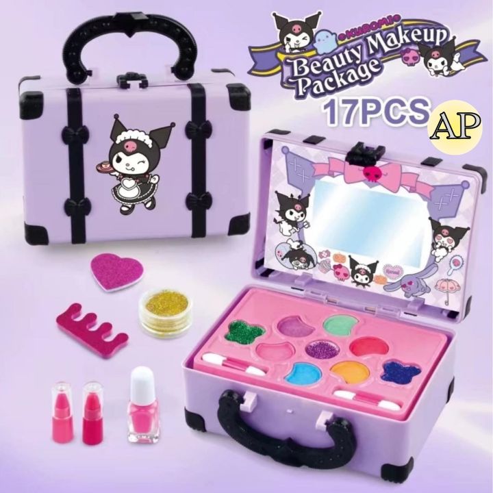 KUROMI BEAUTY MAKE UP PACKAGE PRETEND TOY | Lazada PH