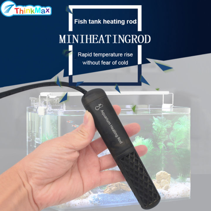Aquarium Mini Heater Energy Saving Fish Tank Automatic Temperature ...
