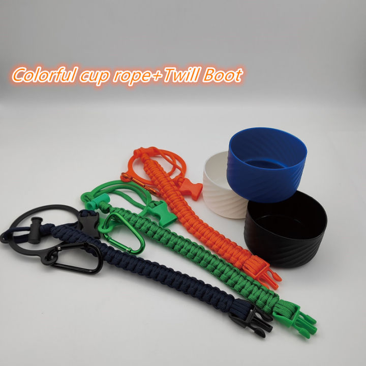 【COD】Set Of Colorful Upscaled Handle Cup Rope Paracord And Twill ...