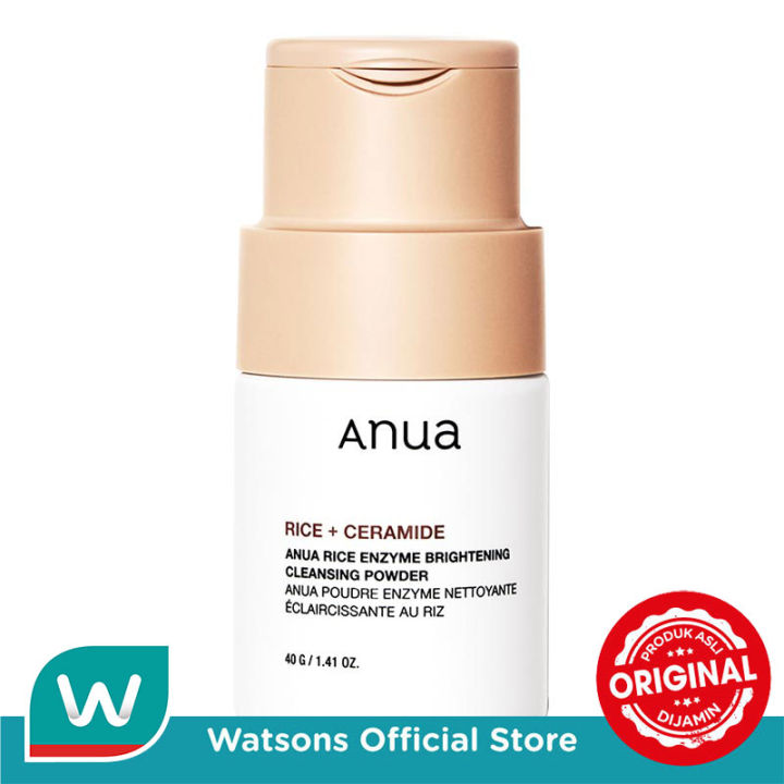 Anua Rice Enzyme Brightening Cleansing Powder 40g | Lazada Indonesia