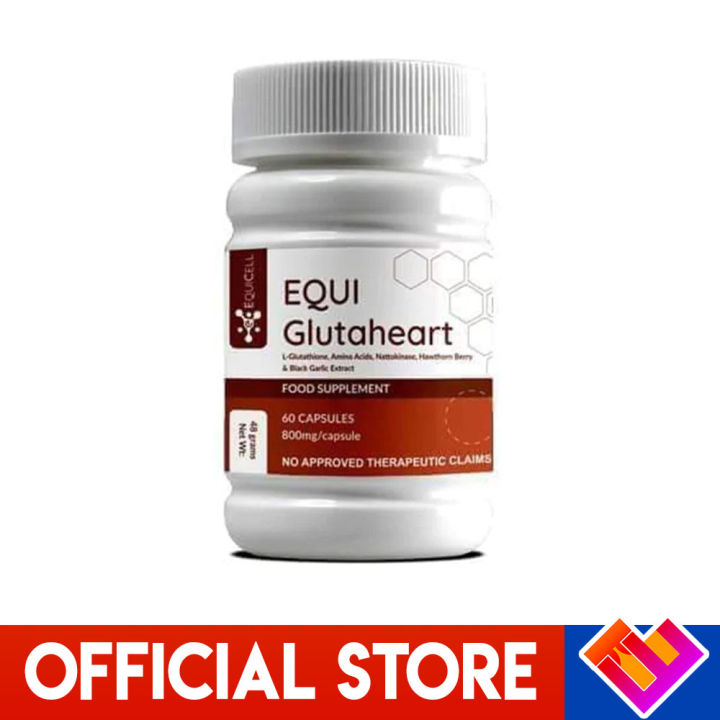 Equicell Equi GlutaHeart with L-Glutathione, Amino Acids, Nattokinase ...