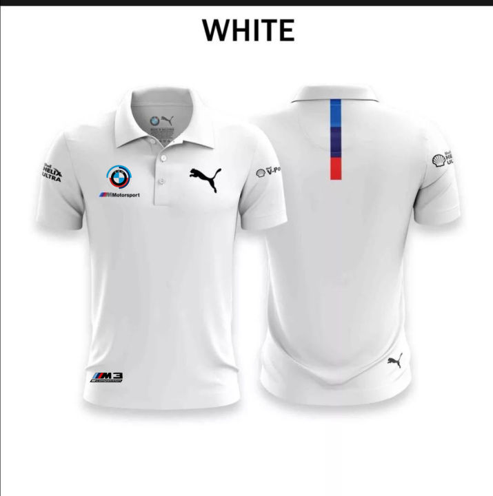 New Arrival T-Shirt BMW polo Custom Design Premium Quality | Lazada.co.th