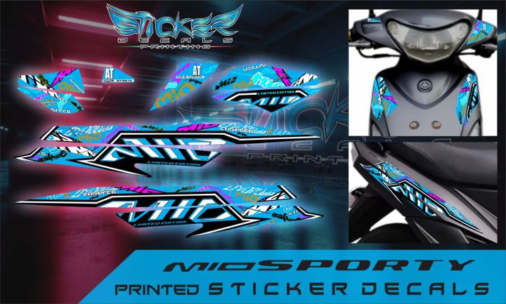 mio Sporty Sticker Decals | Lazada PH