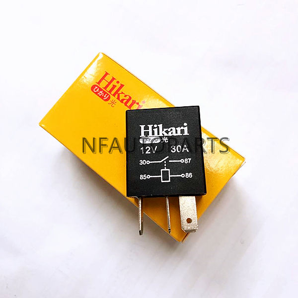 4 Pin Power Lamp Relay Proton Wira / Waja / Toyota / Honda / Nissan 12V ...