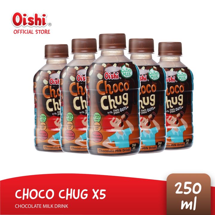 Choco Chug Chocolate in a Bottle 250ML x 5 [Baon Bundle | Sweet ...