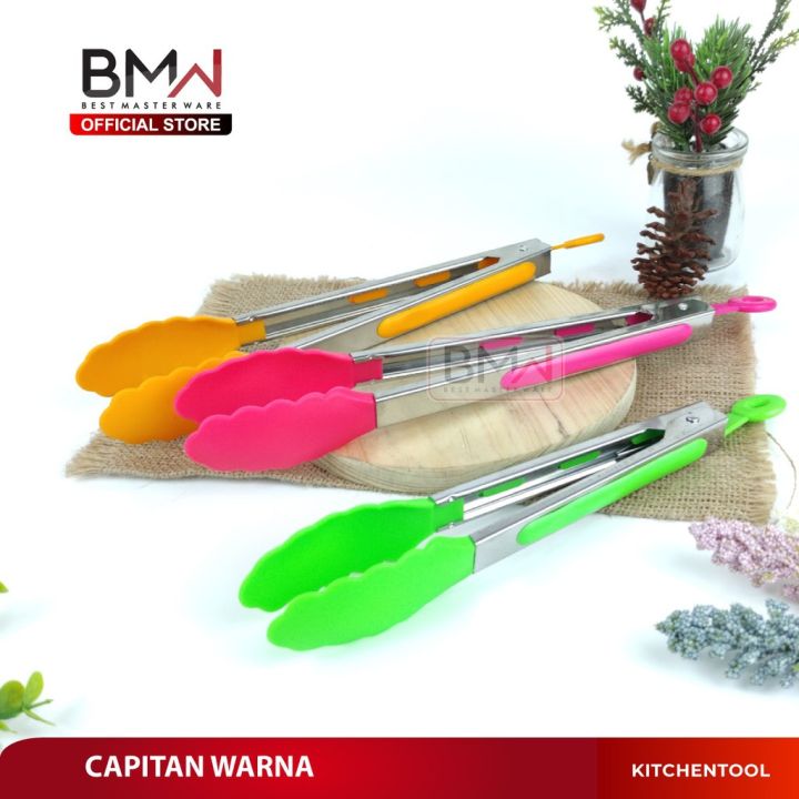 BMW Kitchen Ware - Capitan Kue jepitan Gorengan mie makanan Stainless ...