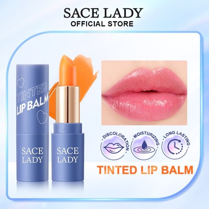 SACE LADY Moisturizes Lipstick Color Changing Smooth Matte Tintd Lip ...