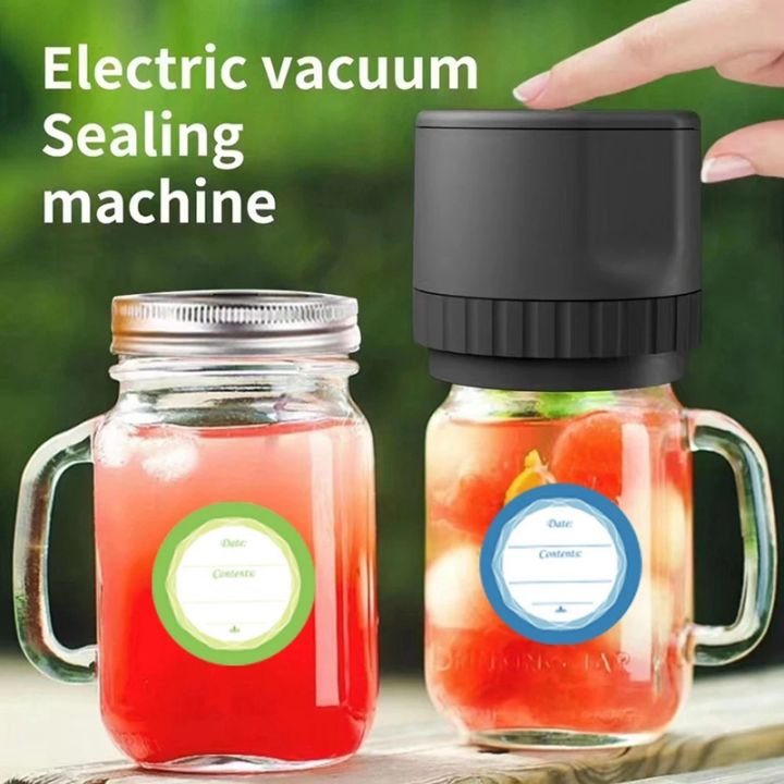 Electric Mason Jar Vacuum Sealer for Canning Jars with Mouth and ...