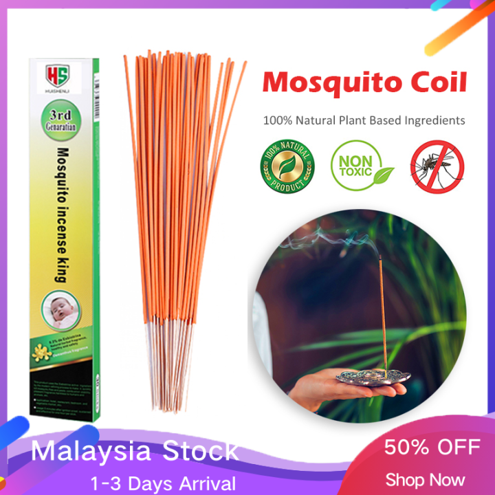Mosquito Coil 30pcs Mosquito King Stick Long Mosquito killer 100% Non ...