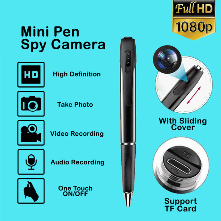 V8 Pen camera hidden camera video recorder HD 1080P built-in battery ...