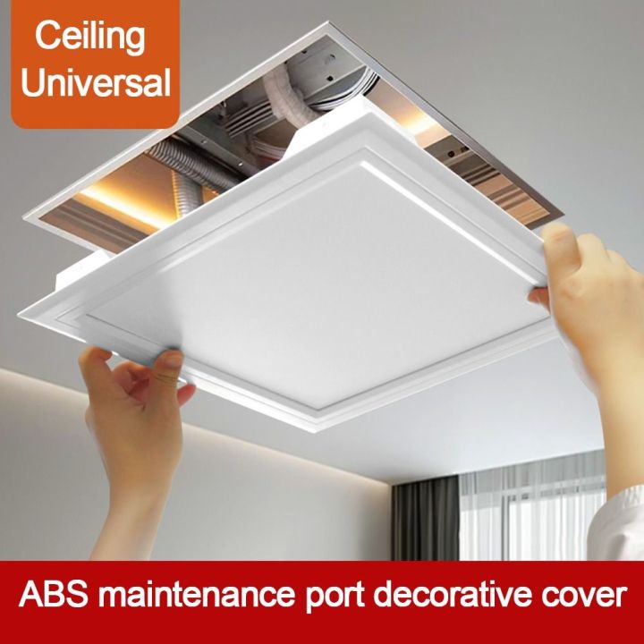 OKDEALS Plastic Access Panel Door Removable White Inspection Hole Door ...