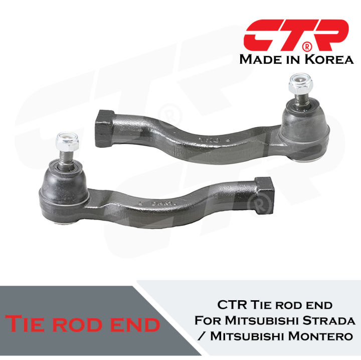 CTR (2pcs) Tie Rod End for Mitsubishi Montero 2008-2020 | Mitsubishi Strada 2005-2019 - CEM-51L ...