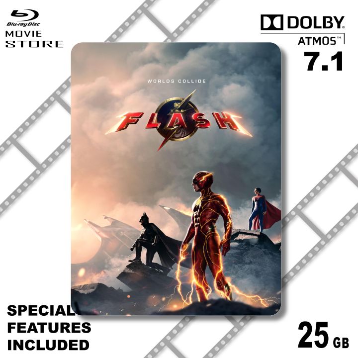 Bluray English Movie The Flash 2023 (ENG DOLBY ATMOS) Special Features | Lazada