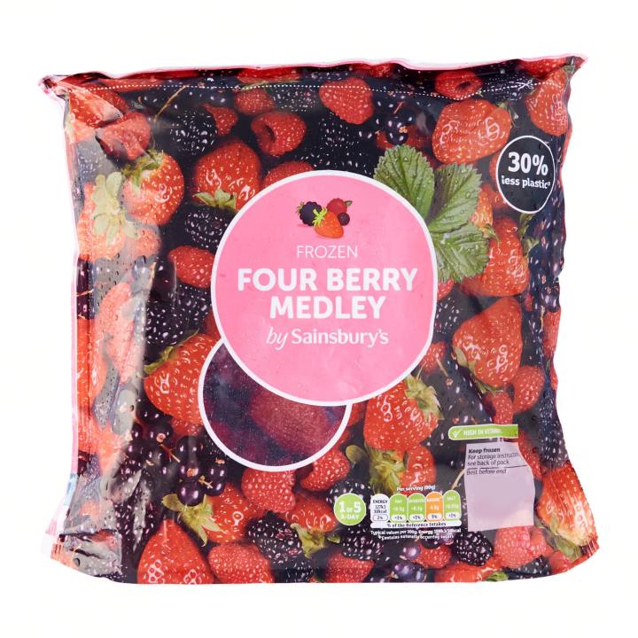 Sainsbury's Four Berry Medley Mix - Frozen | Lazada Singapore