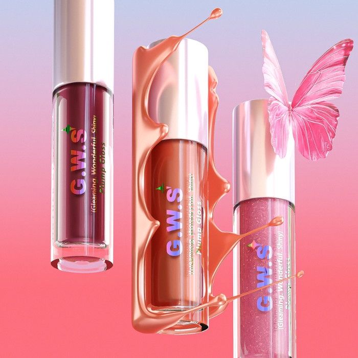 GLAM - MOTHER OF PEARL GWS (Gleaming Wonderful Shiny) Lip Plump Gloss ...