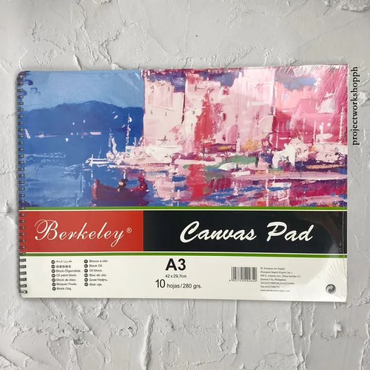 Berkeley Canvas Pad A3/10pgs | Lazada PH