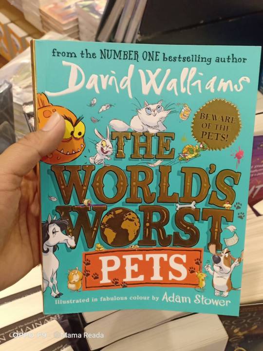 (พร้อมส่ง)หนังสือภาษาอังกฤษ The World’s Worst Pets by David Walliams ...