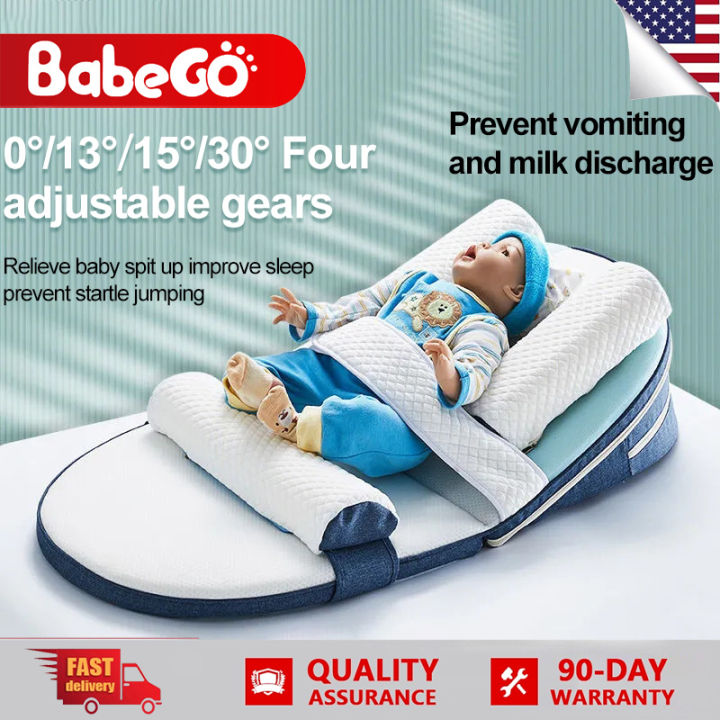 Babe GO Baby Slope Pillow Class A Anti spitting and Choking Milk ...