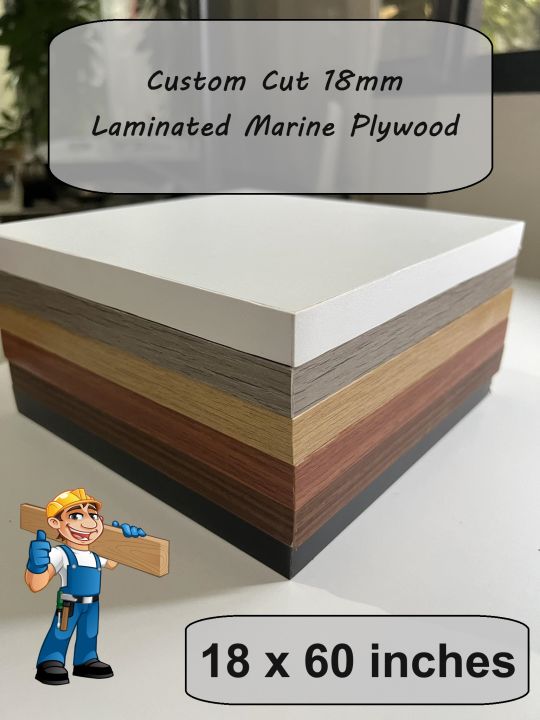 18x60 inches 18mm 2 Faced Laminated Marine Plywood Class AAA with or ...