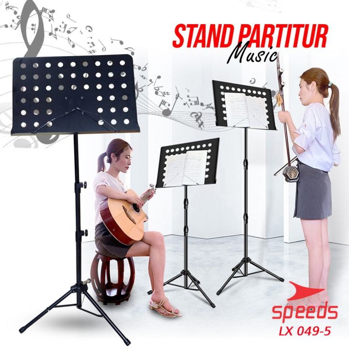 Alat Musik Stand SPEEDS Untuk Partitur Sheet Stand Book&Stand Partitur ... Alat Musik Stand SPEEDS Untuk Partitur Sheet Stand Book&Stand Partitur ...