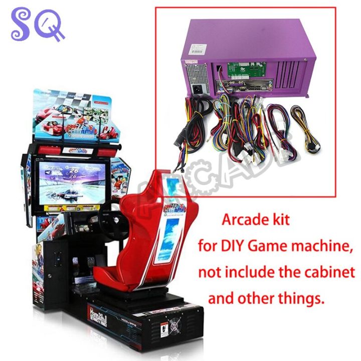 Arcade Kit Outrun Car Racing Driving Game Motherboard Car Racing ...