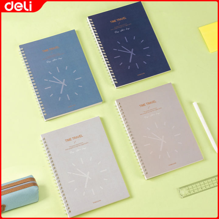 Deli A5 spiral notebook 60 sheets (prime pickup light) 1pc EN056 ...
