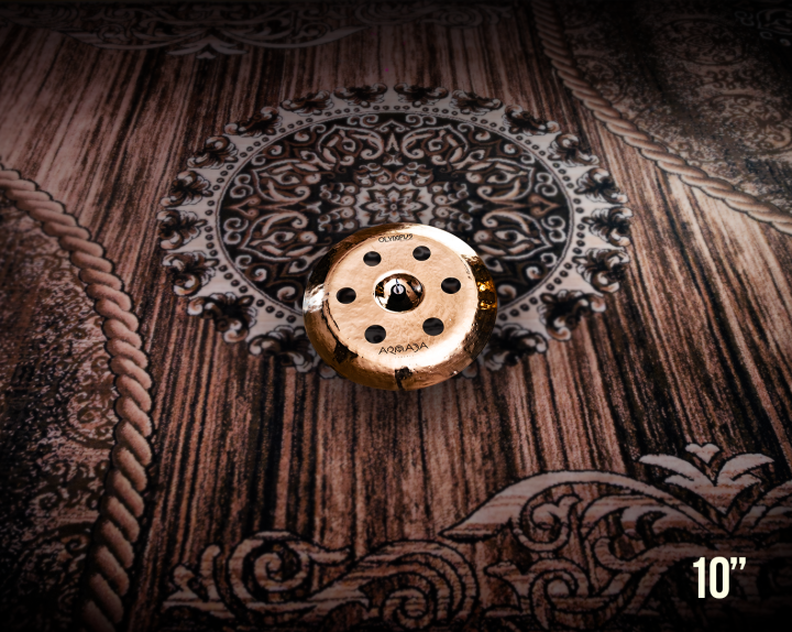 Armada Cymbals B20 Metal OLYMPUS China Stacker with FREE DRUMSTICK ...