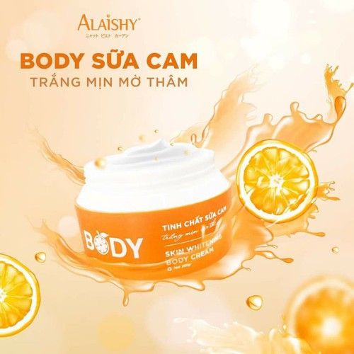Kem body dưỡng trắng mịn da mờ thâm sẹo cơ thể alaishy skin whitening ...