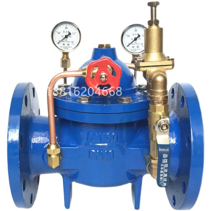 200X-16Q pilot-operated pressure reducing valve hardcover hydraulic control valve DN50, an ...