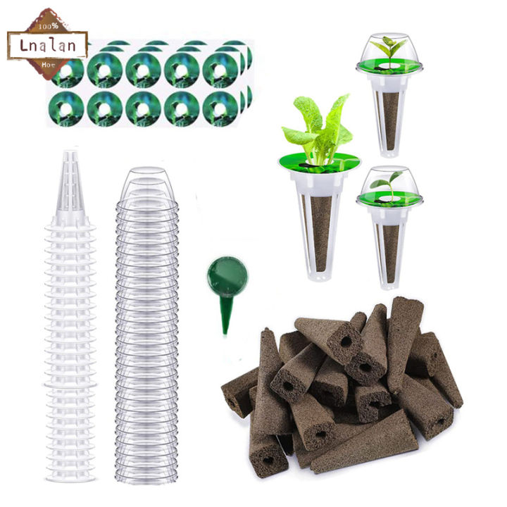 Lanlan 97 Pack Seed Starter Pods Kit For Indoor Hydroponics Growing ...