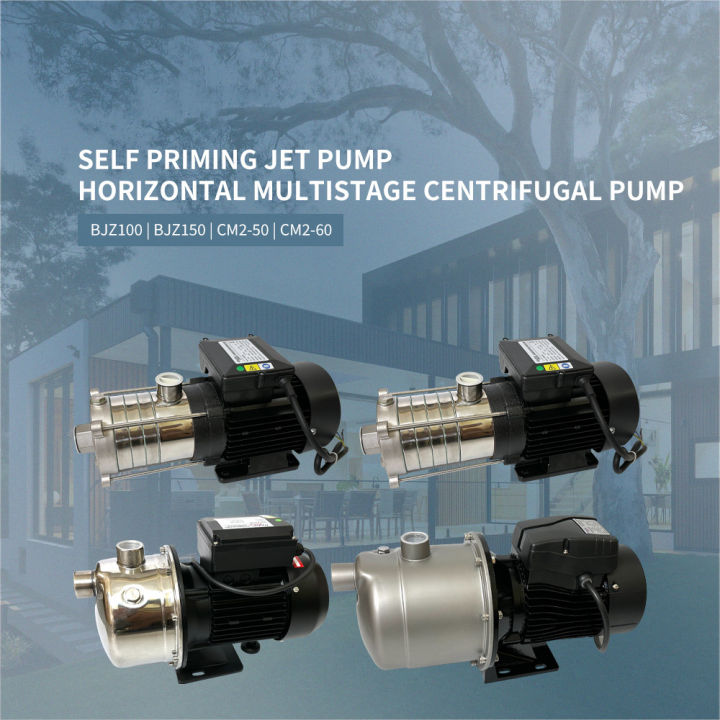 Hydropure Self-Priming Jet Pumps/Horizontal Multistage Centrifugal Pump ...