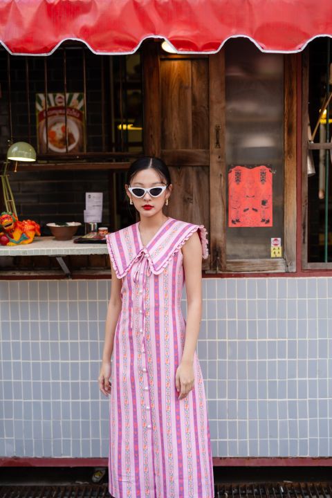 JING TIEN DRESS (พร้อมส่ง) | Lazada.co.th